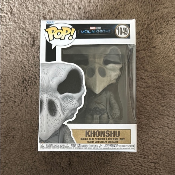 Funko | Other | Funko Pop Khonshu Vinyl Figure Black And White | Poshmark